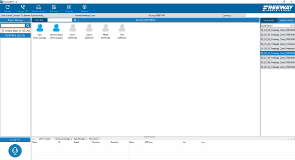 Freeway PTT - Dispatcher Account (PC Only) – Freeway Communications - Canada's Wireless ...