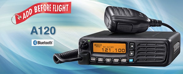 iCom A120 VHF Air band transceiver – Freeway Communications - Canada's ...